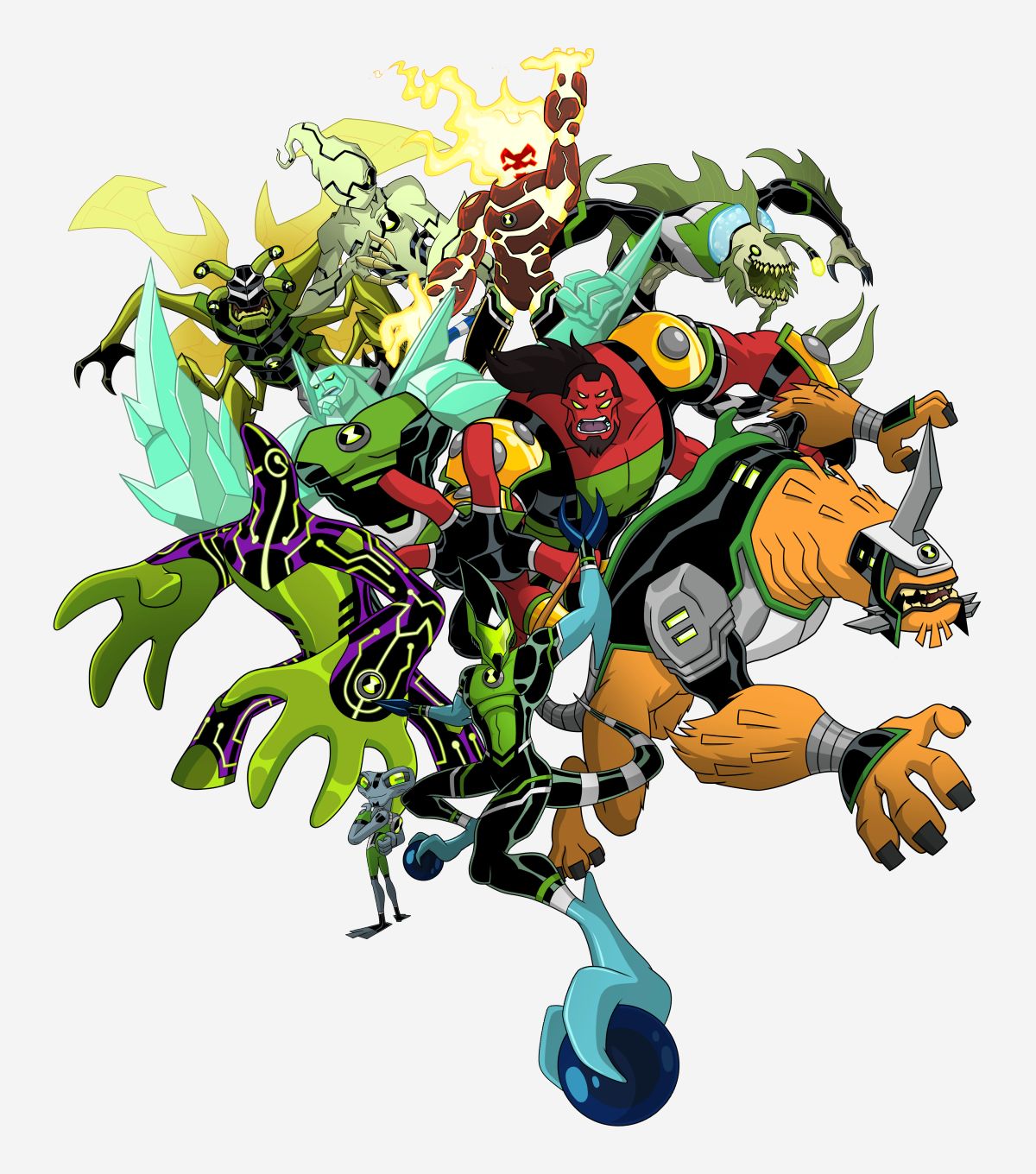Guess The Name Of The Ben 10 Aliens - Quiz.com